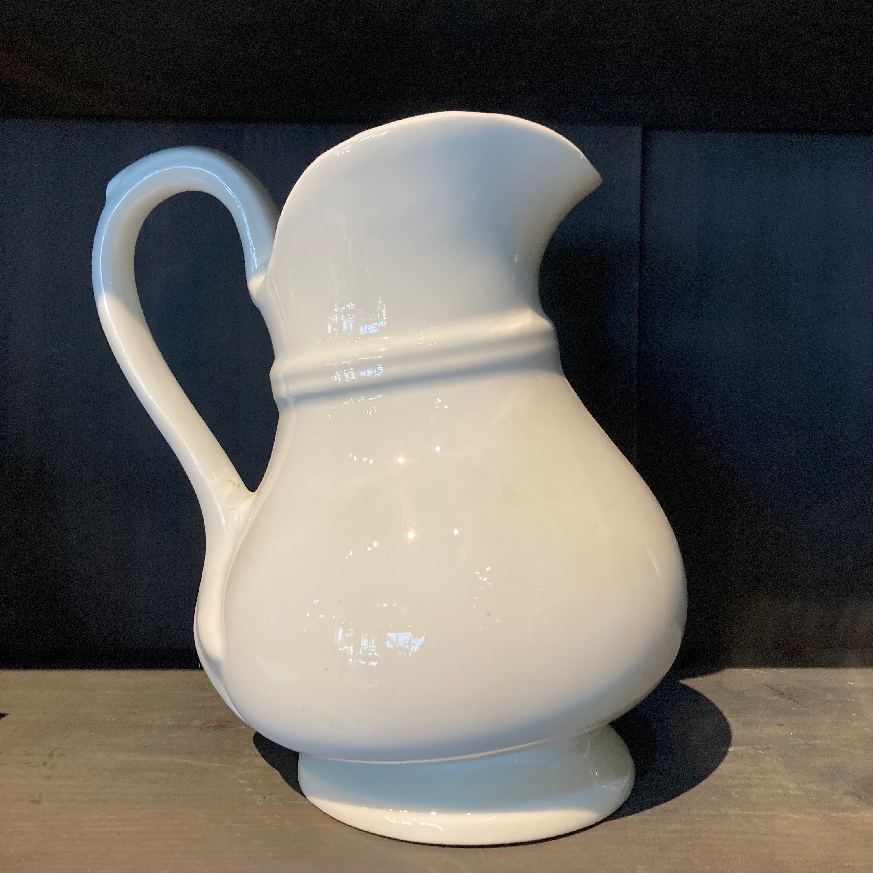 Large White Pitcher – The Nicholson Gallery
